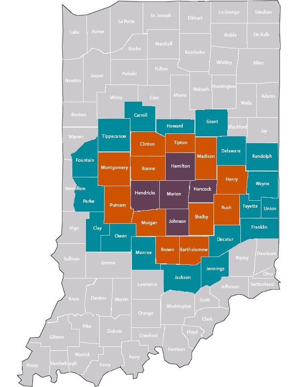 Our Service Areas – Caring Dove Care Services